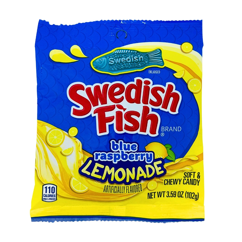 Swedish Fish Blue Raspberry Lemonade 8.04oz | Candy District