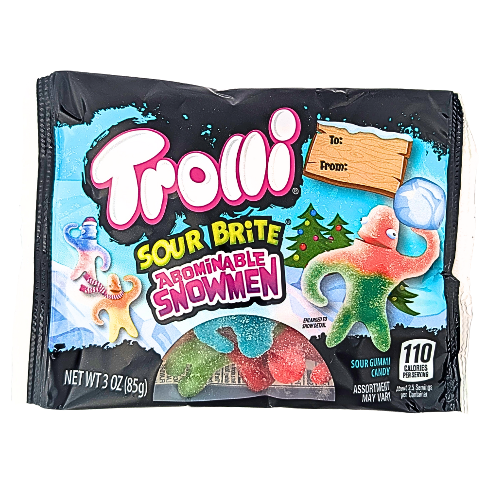 Trolli Sour Brite Abominable Snowmen - 3oz | Candy District