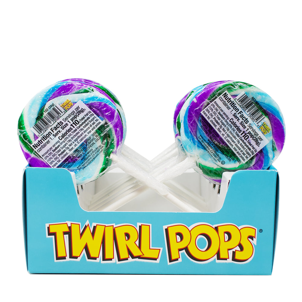 Adam & Brooks Mermaid Twirl Pops 1oz | Candy District