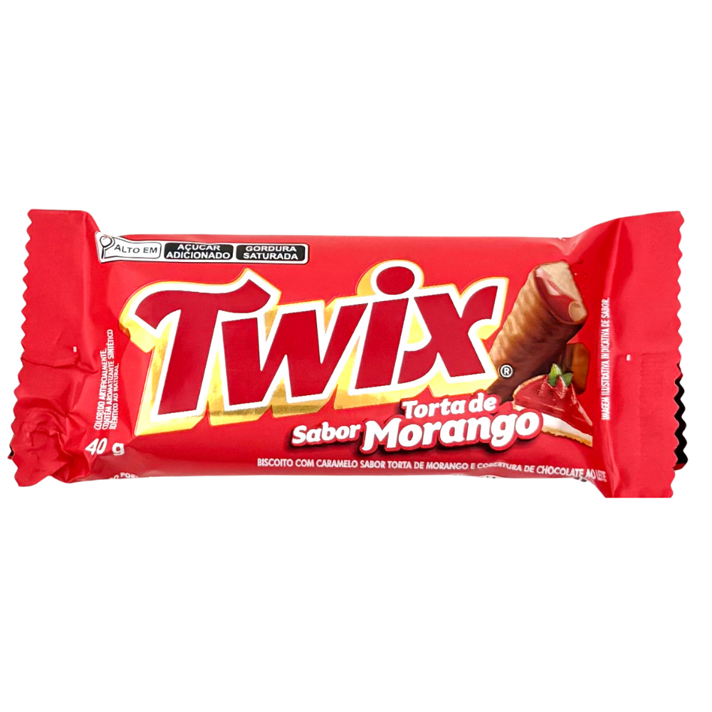 Twix Torta De Sabor Morango (Strawberry Pie) | Candy District