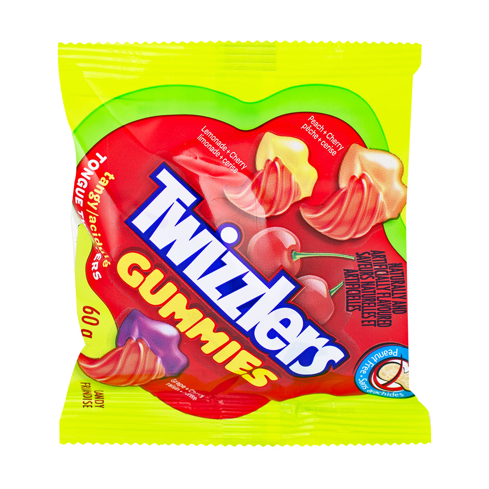 Twizzlers Gummies Tangy 60g - 18 Pack | Candy District