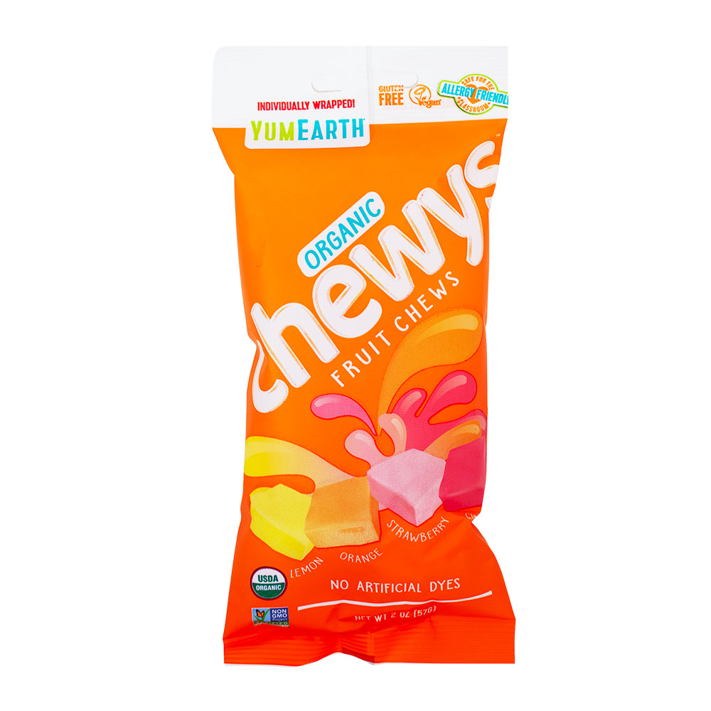 YumEarth Organic Chewys 2oz - 12 Pack | Candy District