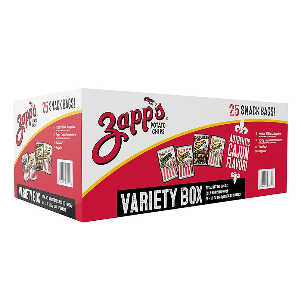 Zapp's Variety Box Assorted - 25ct | Candy District