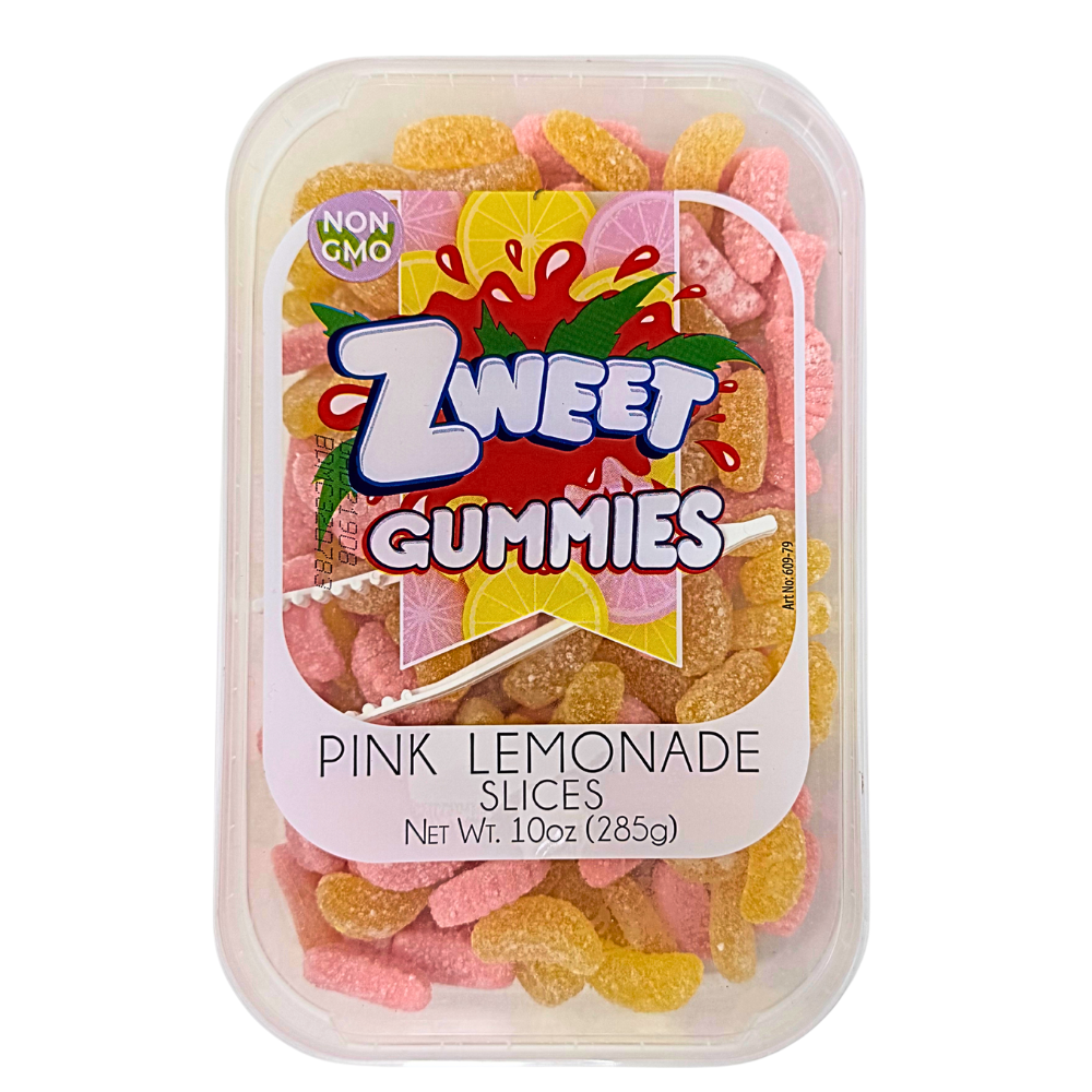 Zweet Gummies Pink Lemonade Slices - 10oz | Candy District