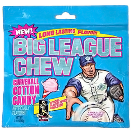 Big League Chew Cotton Candy Bubble Gum | Candy District