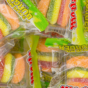 efrutti Sour Mini Burger Gummi Candy | Candy District