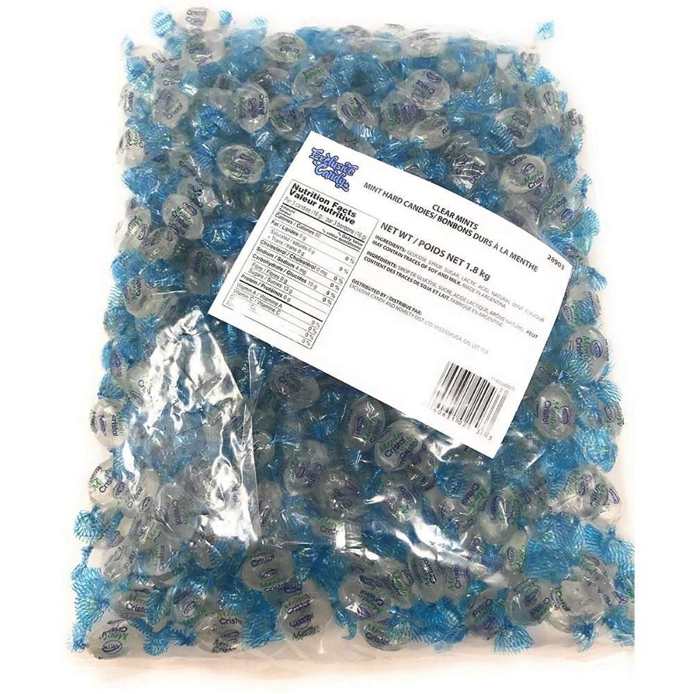 Clear Mints Hard Candy - 1.8kg | Candy District