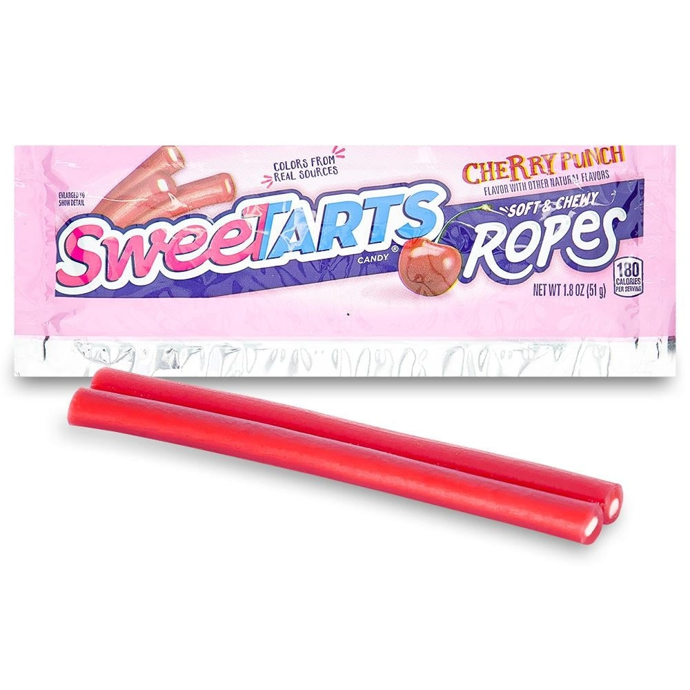 Sweetarts Ropes Cherry Punch - 24PK | Candy District