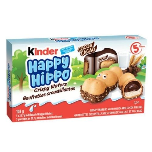 Kinder Happy Hippo Crispy Wafer - 103g | Candy District