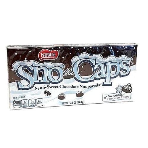 Sno-Caps Chocolate NonPareils Theater Box | Candy District